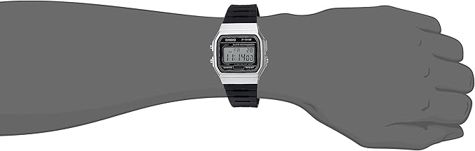 Casio F91W Series | Digital Watch | Water Resistant | LED Light | 1/10 ...
