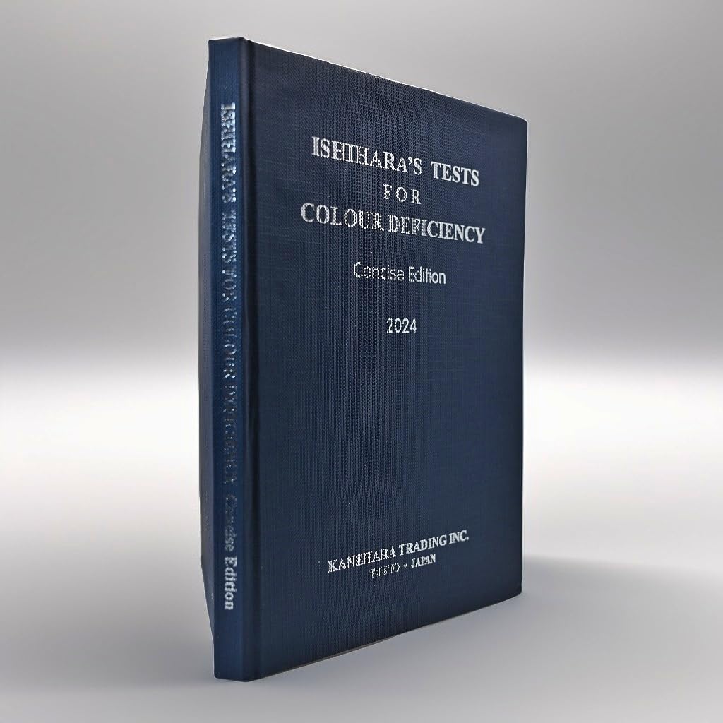 Libro de prueba de color Ishihara | 14 platos edición concisa 2024 | a ...