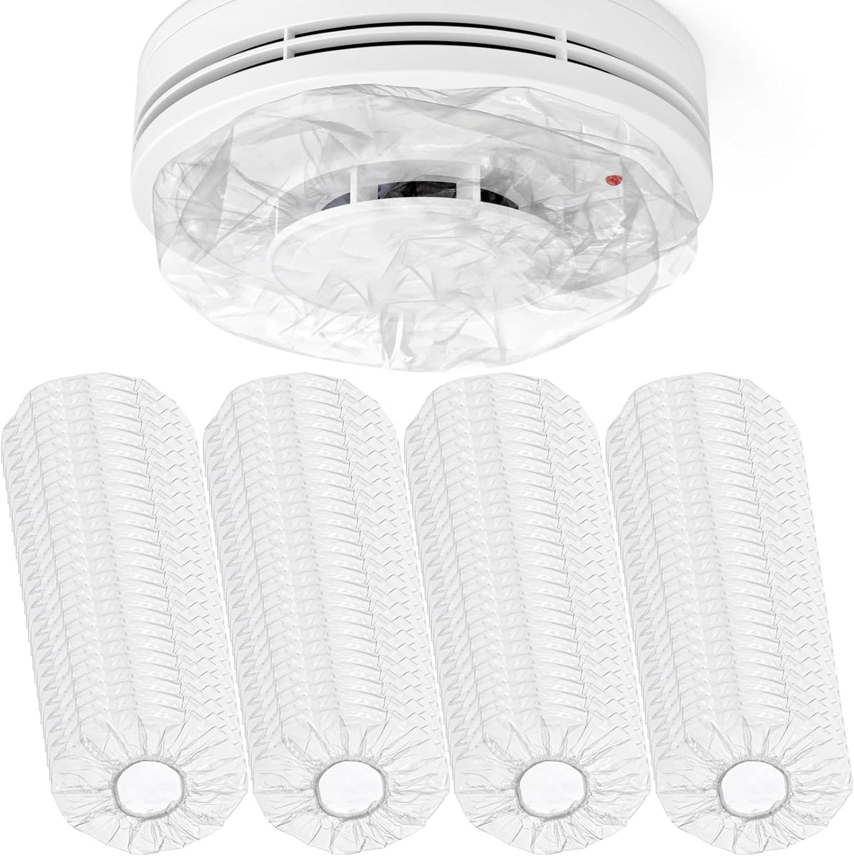Cubierta para detectores de humo en pack 100 – SupplyRD.com