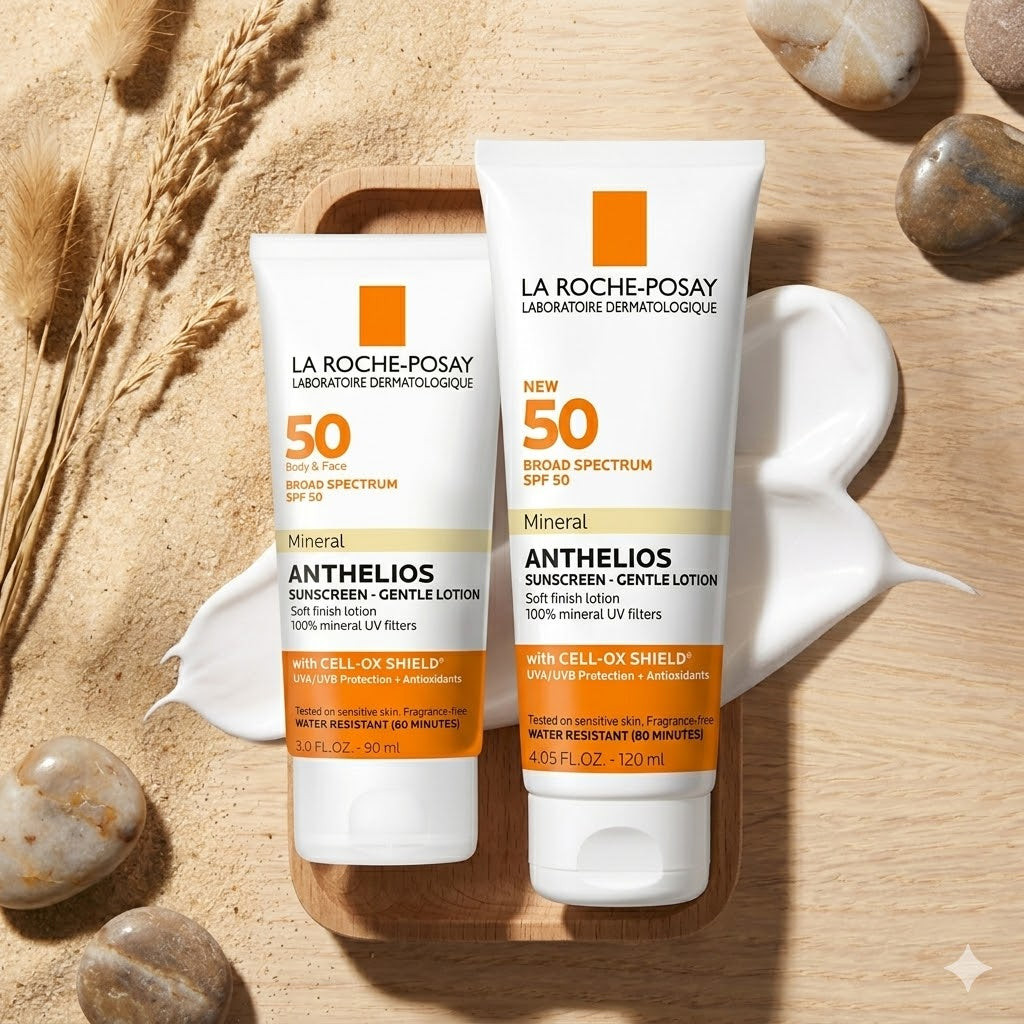 La Roche-Posay Anthelios Protector Solar Mineral SPF 50 Loción Suave ...