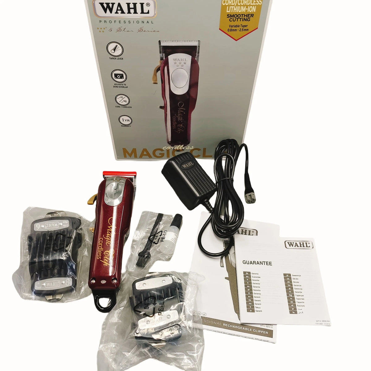 Wahl Professional 8148 Magic Clip Inalámbrica – 5-Star Series (EU Plug ...