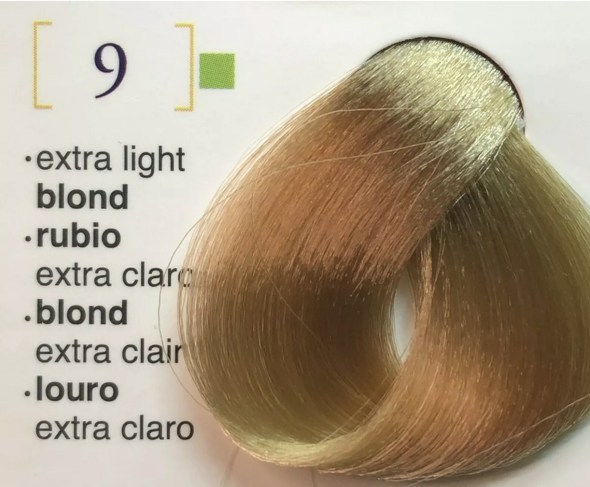 Salerm Hair Color Permanent 2.3oz (9 Extra Light) – SupplyRD.com